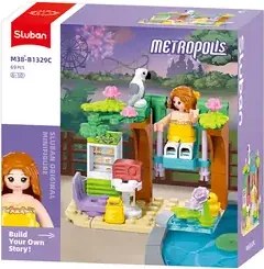 Sluban Metropolis M38-B1329C Houpačka v zahrádce / počet dílků: 69 / o