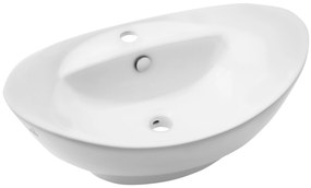 Invena Esla, keramické umyvadlo 59x39x22 cm, bílá, INV-CE-35-001-C