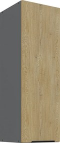 CREMONA ac | horní skříňka 30 G-90 1F policová | 30 cm | VYSOKÁ | antracit/cremona