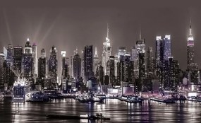 Postershop Fototapeta: Noční New York - 184x254 cm