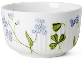 KÄHLER Porcelánová miska Hammershøi Summer Forget me not, modrá barva, zelená barva, bílá barva, porcelán