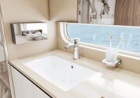 Hansgrohe AddStoris, zásobník na kosmetické kapesníky, chromová, HAN-41774000