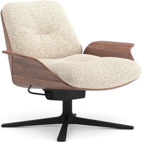 Prostoria designová křesla Rei Easy Armchair Reclining Swivel Base Low Back