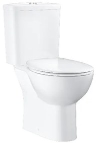 Grohe Bau Ceramic - WC kombi set s nádržkou a sedátkem softclose, rimless, alpská bílá 39604000