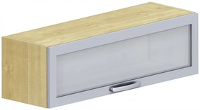 Artspect 1LH-1003-G - Horní skříňka s výklopnými dveřmi 100x32x30cm - Bílá