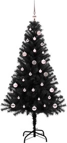 Vánoční stromeček Černá 150 cm PVC 3396467