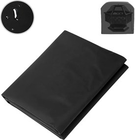 Zahradní ohniště Hexa 70 cm černé