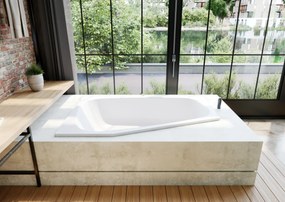Kaldewei Plaza Duo 180 x 120/80 cm 237000010001 vana smaltovaná model 190 pravá