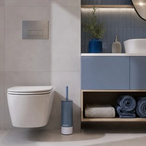 WC štětka Tone, modrá/bílá