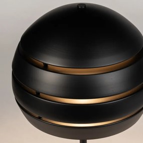 Stolní retro lampa Cantonn Nero and Gold