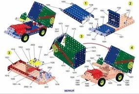 Merkur 3 stavebnice / 273 dílů / 30 modelů / od 6 let