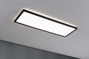 Paulmann 71017 Atria Shine, černé stropní svítidlo s korónou, 22W LED 4000K tříkrokové stmívání, 58x20cm