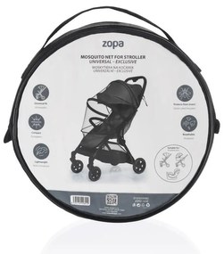 Zopa Moskytiéra na kočárek univerzální exclusive Black