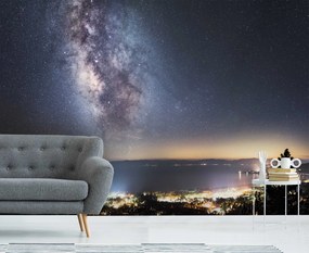 Malvis ® Tapeta Hvězdy nad jezerem Vel. (šířka x výška): 432 x 290 cm