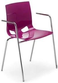 Nowy Styl Fondo PP Arm židle polypropylen oranžová