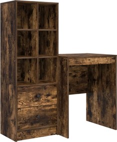 Stůl Kouřový dub 105,5 x 50 x 127 cm 2 ks 3337341