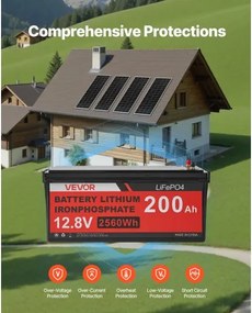 Kompletní solární sada 400 W 12 V VEVOR