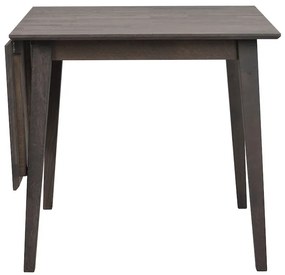 Rowico Tmavě hnědý dubový jídelní stůl Filippa 80+45 cm
