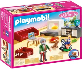 Stavebnice playmobil útulný obývací pokoj