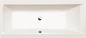 Polysan Cleo obdélníková vana 160 x 70 x 48 cm akrylát ivory béžová 73611.40