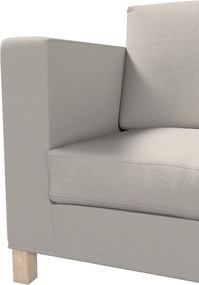 Potah na pohovku IKEA  Karlanda 3-místná nerozkládací, krátký barva béžová látka pletený vzor