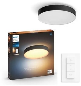 Philips - LED Stmívatelné stropní svítidlo Hue ENRAVE L LED/33,5W/230V černá+ DO