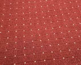 Condor Carpets Kusový koberec Udinese terra kruh - 100x100 (průměr) kruh cm
