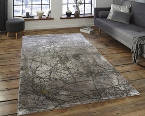 BE Koberec Elite 4355 BEIGE GOLD - béžový obdélníkový Rozměr: 120x180 cm