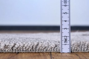 Vopi, Metrážový koberec Laguna šedá - neúčtujeme odřezky z role, na míru, šíře 2m,3m,4m, šedá, ab (mřížka), dětský pokoj