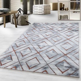 Ayyildiz Kusový koberec NAXOS 3811, Bronzová Rozměr koberce: 140 x 200 cm