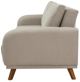 Hanah Home Třímístná pohovka HERA krémová 237 cm 867UNQ1949