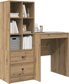 Stůl Artisanový dub 105,5 x 50 x 127 cm 2 ks 3337344