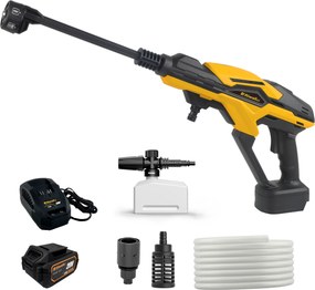 Riwall PRO RAPW 3520i 20V SET - akumulátorová tlaková myčka 20V (s 4,0 Ah baterie a nabíječkou)
