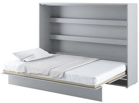Výklopná postel 140 REBECCA šedá