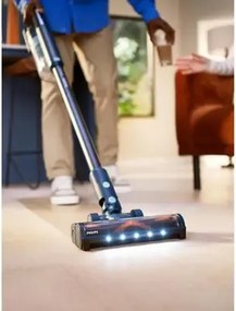 Philips Aqua 5000  XC5141/01 modrá / Aku tyčový vysavač / 0.27 l / 60
