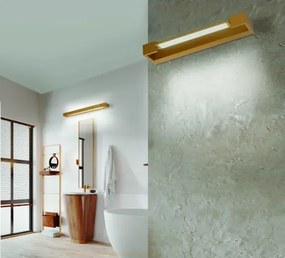 LED nástěnné svítidlo Dali 120 4000K zlatá