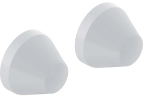 Geberit - Sada krycích víček, 2 ks, matný chrom 217.713.46.1