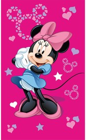 Carbotex Dětský ručník 30 × 50 cm ‒ Minnie "Pink 05"