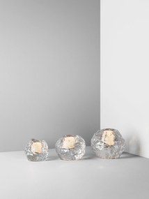 Stojany na čajové svíčky Snowball 3 ks