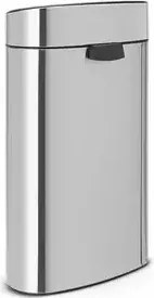 Brabantia Touch Bin New Odpadkový koš na tříděný odpad 23 + 10 L stříb