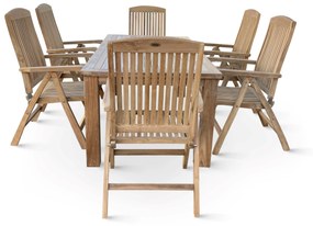 Nábytek Texim Zahradní nábytek America teak set 1+6