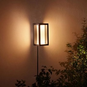 PH 17459/30/P7 HUE Impress VENKOVNÍ NÁSTĚNNÉ SVÍTIDLO RGBW 16W 1200lm 2000-6500K IP44, černá - PHILIPS HUE (915005842101)