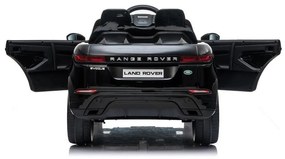HračkyZaDobréKačky Elektrické autíčko Range Rover Evoque lakované černé