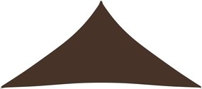 vidaXL Stínící plachta oxfordská látka trojúhelníková 5x6x6 m [135621] Barva: Bílá