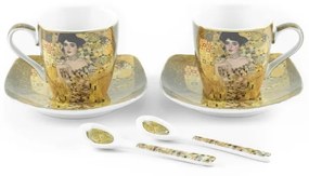 HOME ELEMENTS Espresso šapo sada 2 x 90 ml, Klimt Adele