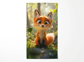 Rychleschnoucí plážová osuška VULPINA barevná 70 x 140 cm, 100% mikrovlákno