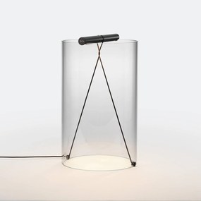 FLOS To-Tie T2 LED stolní lampa, černá