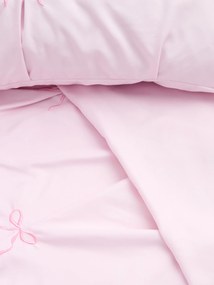 Sinsay - Povlečení s motivem mašlí - pastelová růžová