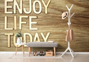 Tapeta s citátem - Enjoy life today