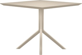 Stůl Sky 80 cm – taupe